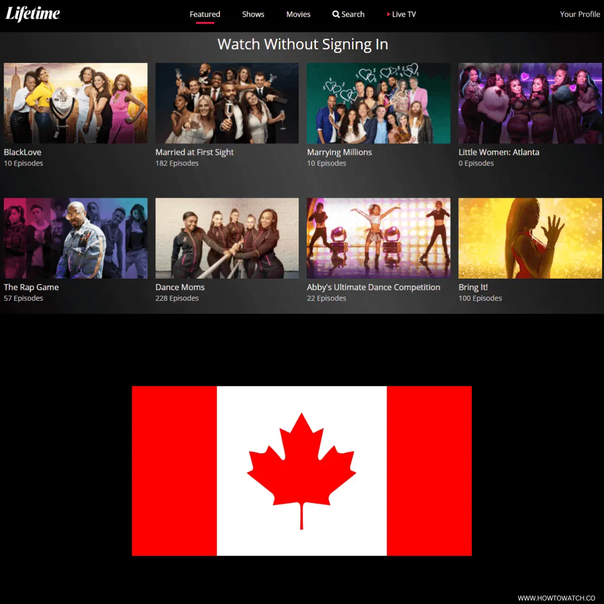 How to Watch Lifetime in Canada Without Cable [2025]