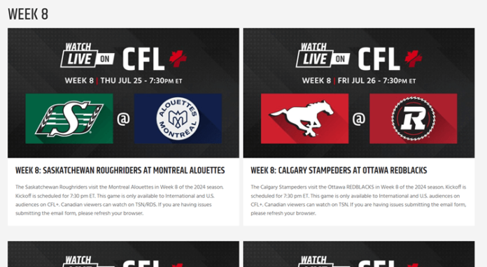 How to Watch CFL Grey Cup in Canada without Cable [Free | 2024]
