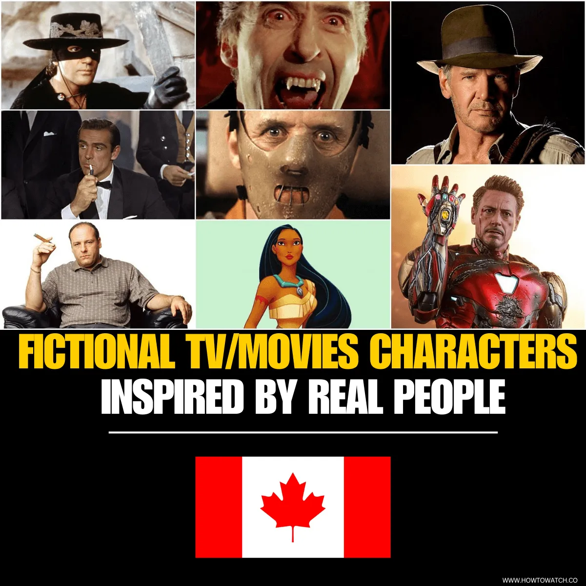 Fictional TV/Movies Characters Inspired by Real People