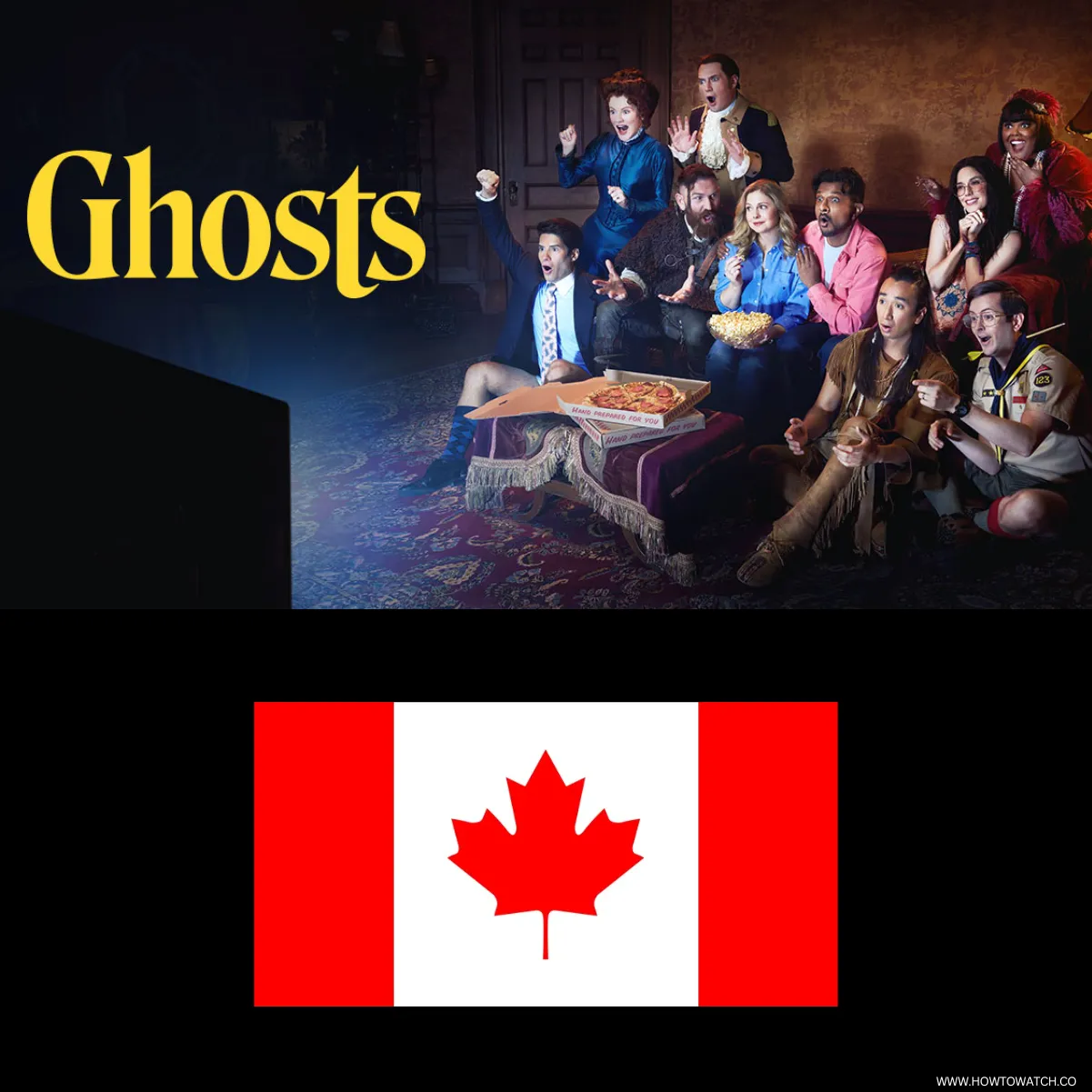How to Watch Ghosts (US) in Canada [Season 5 | 2026]